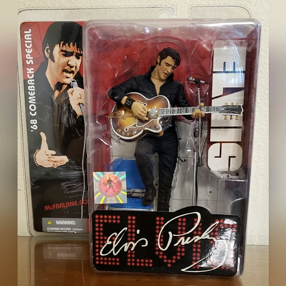 McFarlane Toys | Accents | Elvis Presley Action Figure 968 ...